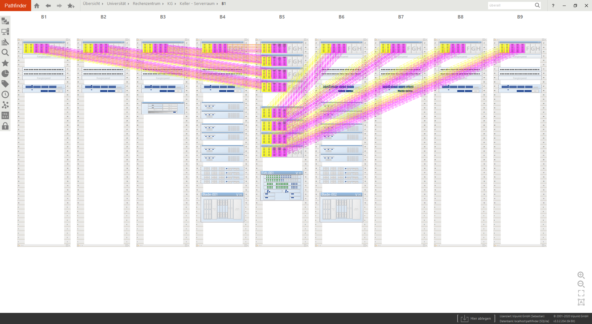 Kabelmanagement-Software | Pathfinder | tripunkt GmbH
