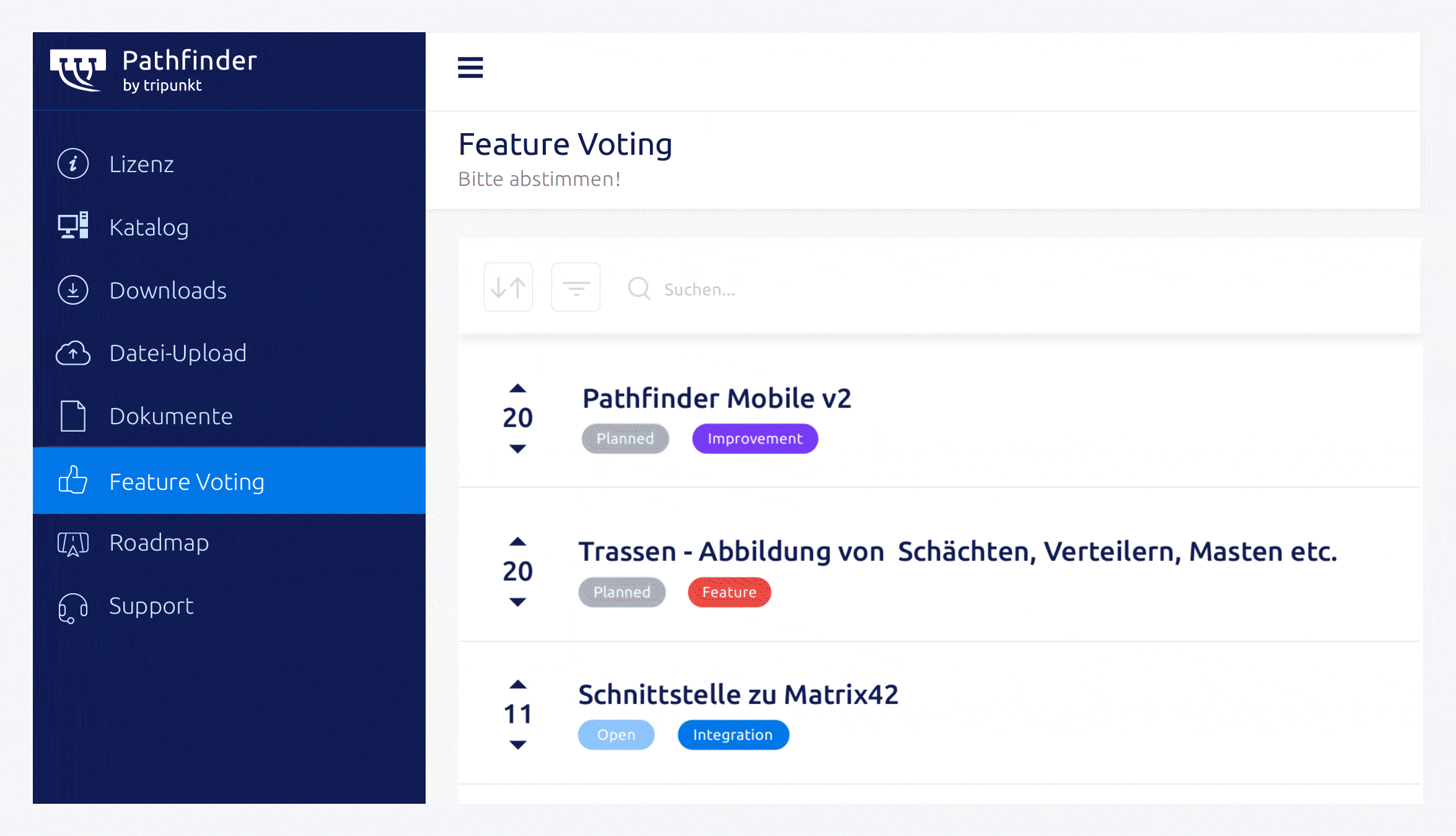 Feature Voting 2025 - Pathfinder